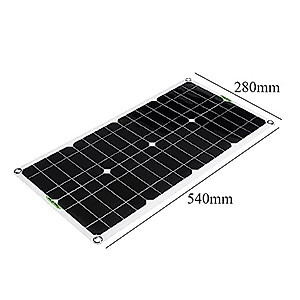 DSJ 100W 18V Solar Panel Kit USB Monocrystalline Flexible Power Bank Solar Charger for Car Rv Boat Smartphone Charger/20A