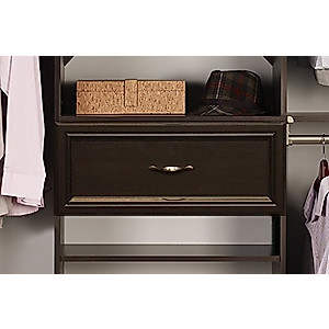 ClosetMaid 78887 SuiteSymphony Starter Tower Kit, 25" X 10" Drawer, Espresso