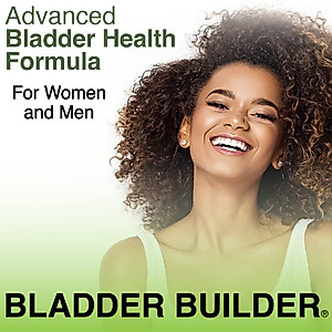 BLADDER BUILDER 120 Capsules | For Recurring Bladder Discomfort and Urinary Tract Health | Made in the USA