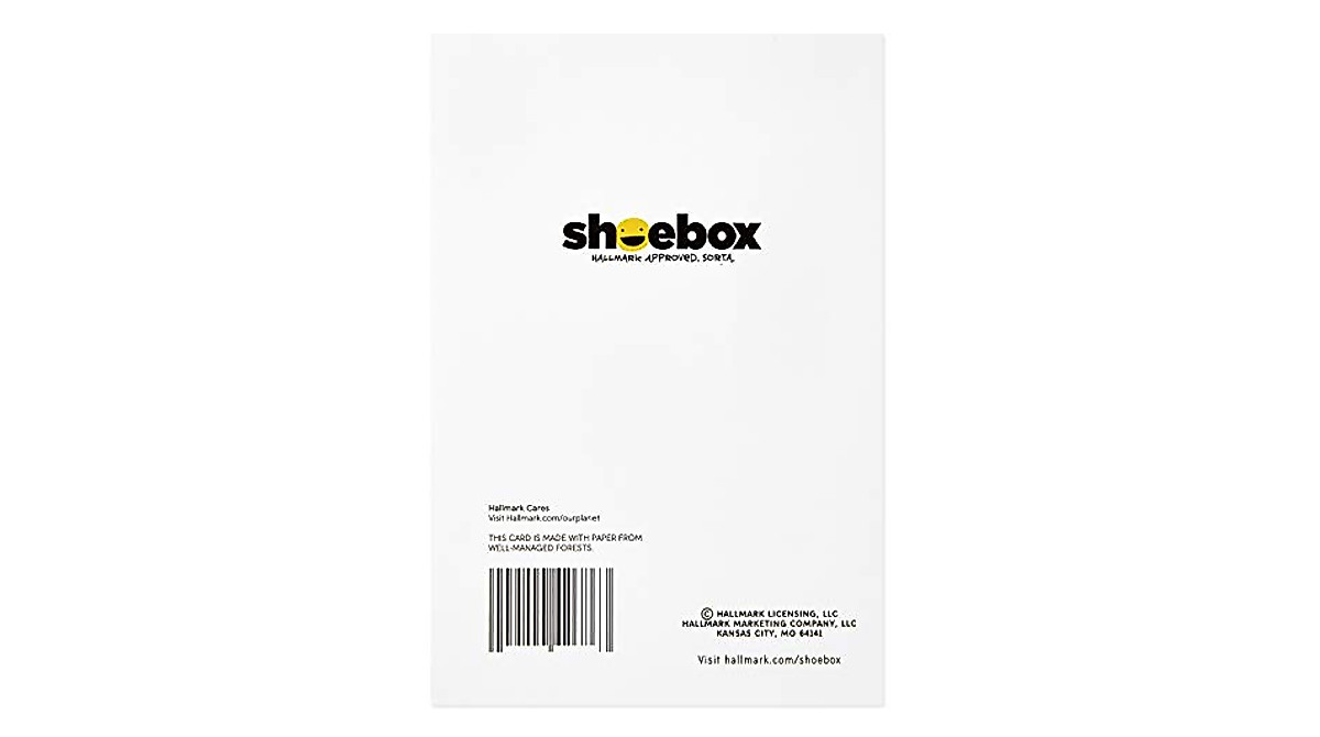 Funny Hallmark Shoebox Birthday Card for Badass Old Ladies