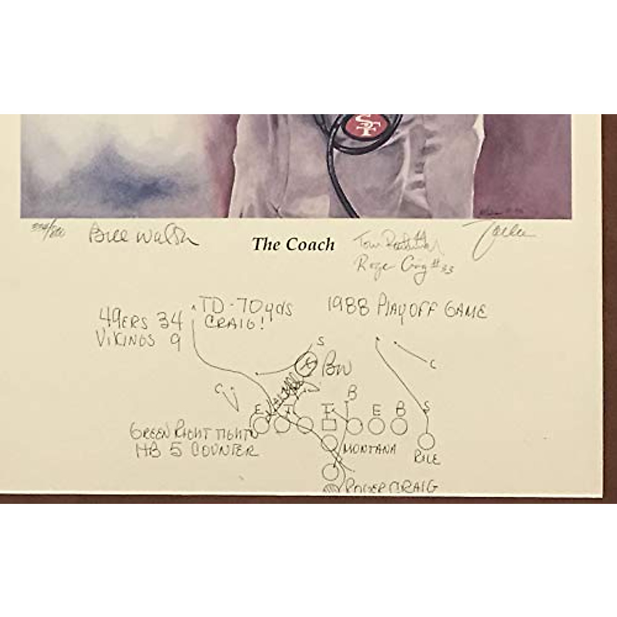 the coach, bill walsh, sf forty niners