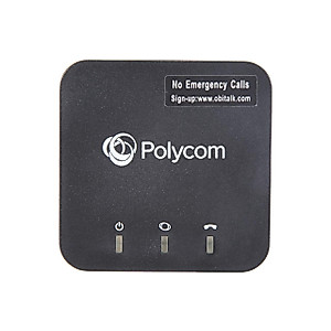 Obihai OBi200 1-Port VoIP Adapter with Google Voice and Fax Support for Home and SOHO Phone Service, Black