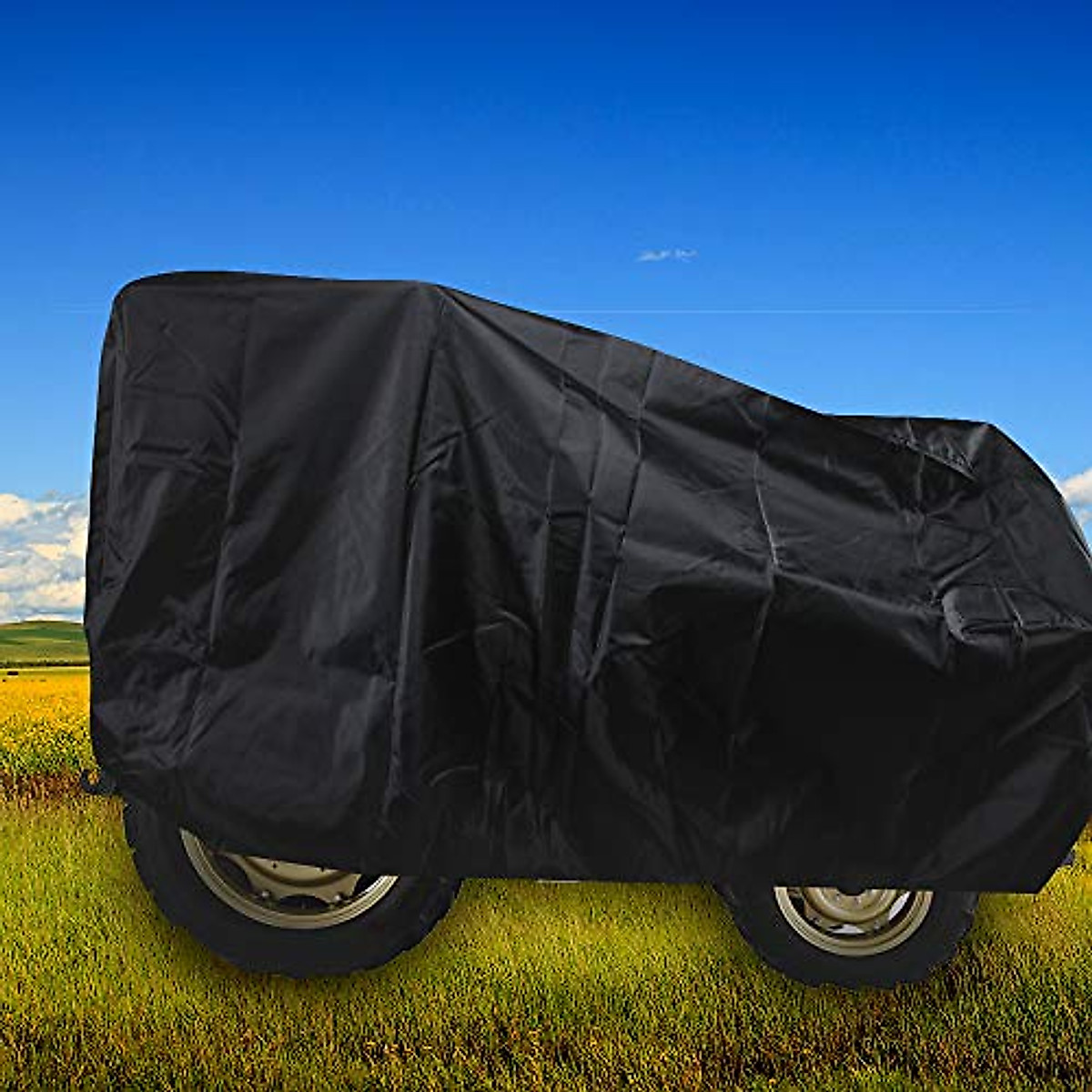 FLR Lawn Tractor Cover Waterproof Dustproof Riding Mower Cover Lightweight UV Protection Riding Lawn Mower Cover for Your Ride-On Garden Tractor XS 54x26x35 inches