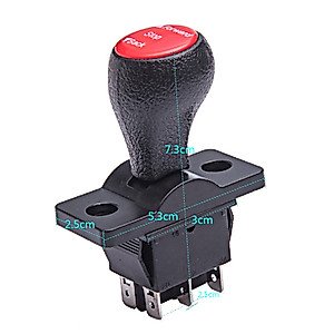 Forward, Stop, Reverse Handle Gear Switch for Children Electric Powered 4 Wheel Replacement Parts Kids Ride-On Car Toys Accessory