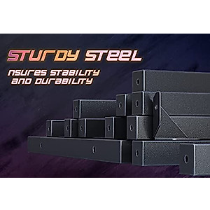 CubiCubi L Shaped Desk with Storage, 59.1 Inch Corner Computer Desk with Shelves, Home Office Workstation for Study or Working, Black