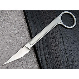 Ccanku C1104 Fixed Blade Knife D2 Blade+Stainless Steel Handle Fixed Blade Knife for Hunting, Survival, Camping Outdoor Utility Knife with K Sheath …