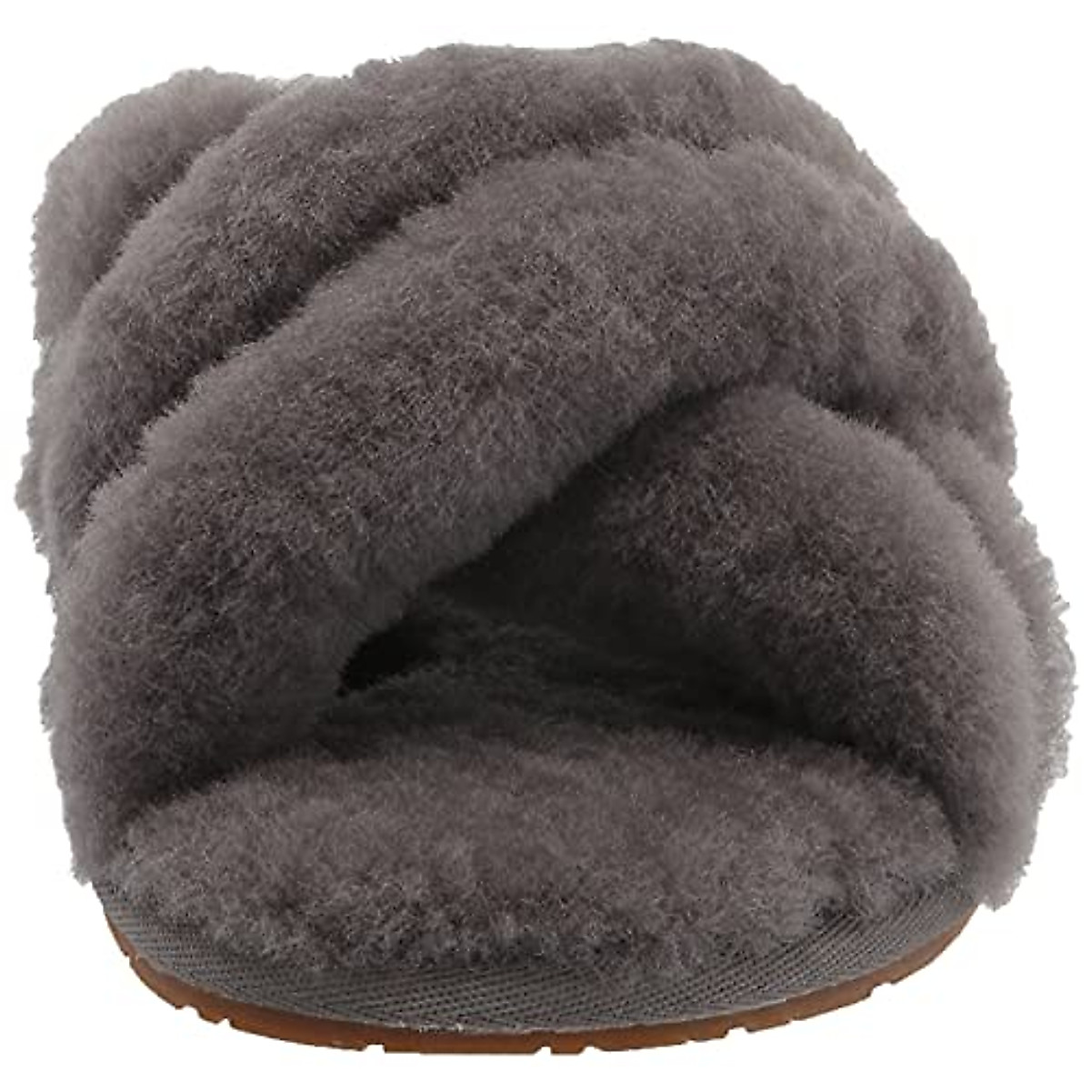 UGG Women's SCUFFITA Slipper, Charcoal, 9