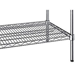 24" x 60" NSF Chrome 2 Shelf Kit with 27" Posts. . Wire Shelving Unit Wire Rack Wire Shelves Pantry Shelf Kitchen Shelves Storage Shelving Metal Storage Shelves Pantry Shelving