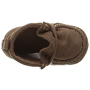 Luvable Friends Unisex Baby Crib Shoes, Brown Wallabee, 0-6 Months