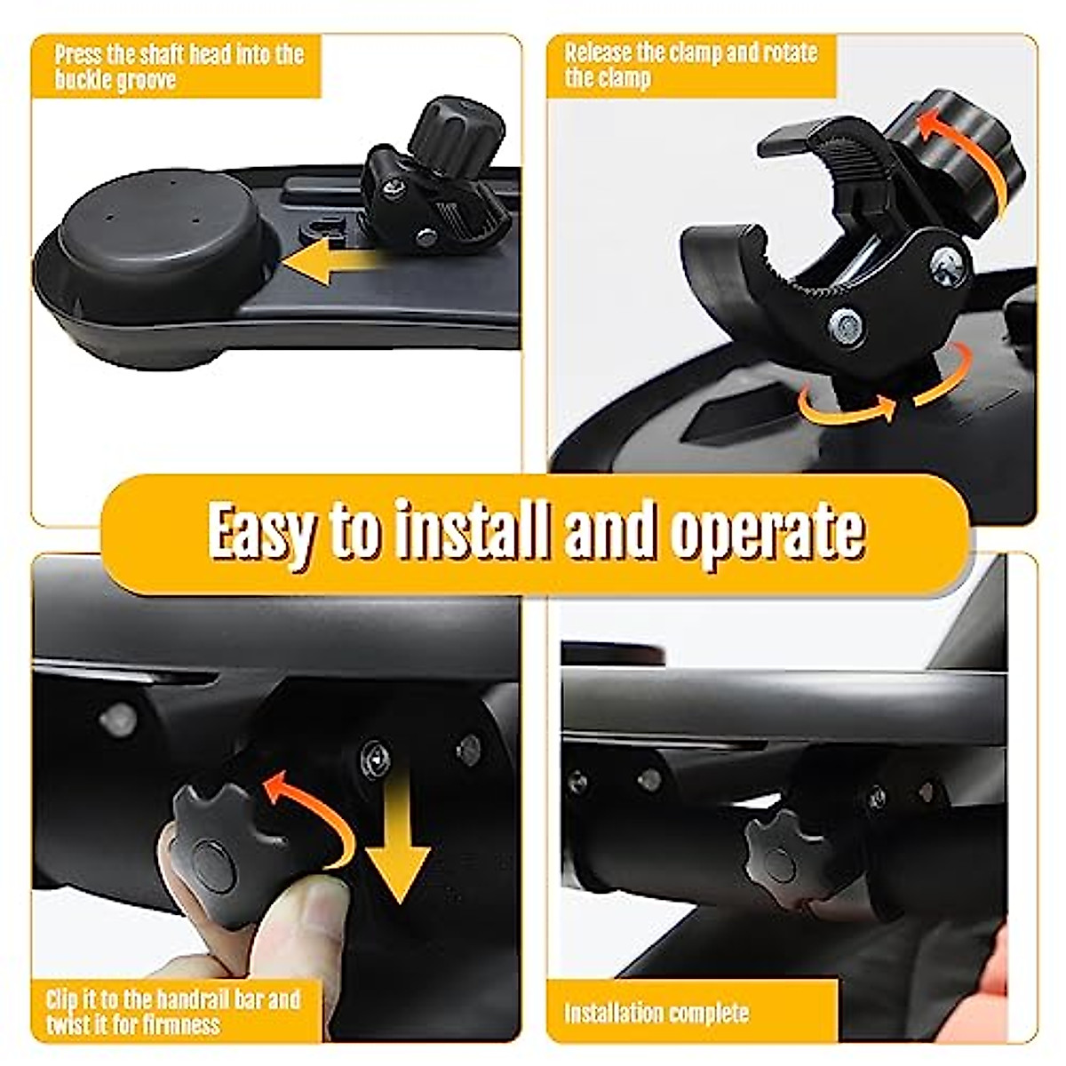 MIUSING Universal Stroller Snack Tray with Cup Holder - Travel-Friendly 3-in-1 Stroller Cup Holder and Entertainment Accessories for Convenient Outings and Traveling