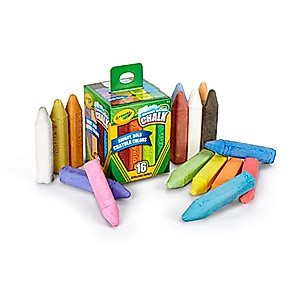 Crayola Washable Sidewalk Chalk, Outdoor Toy, Gift for Kids, 16 Count