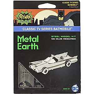 Metal Earth Batman Classic Batmobile 1966 3D Metal Model Kit Fascinations