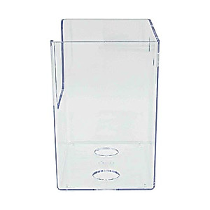 Marketing Holders 5.5" Brochure Holder Wall Mount or Countertop with Hardware Menu Pamphlets Holder Calling Cards Literature Certificate Gift Display Rack Security for Amusement Parks