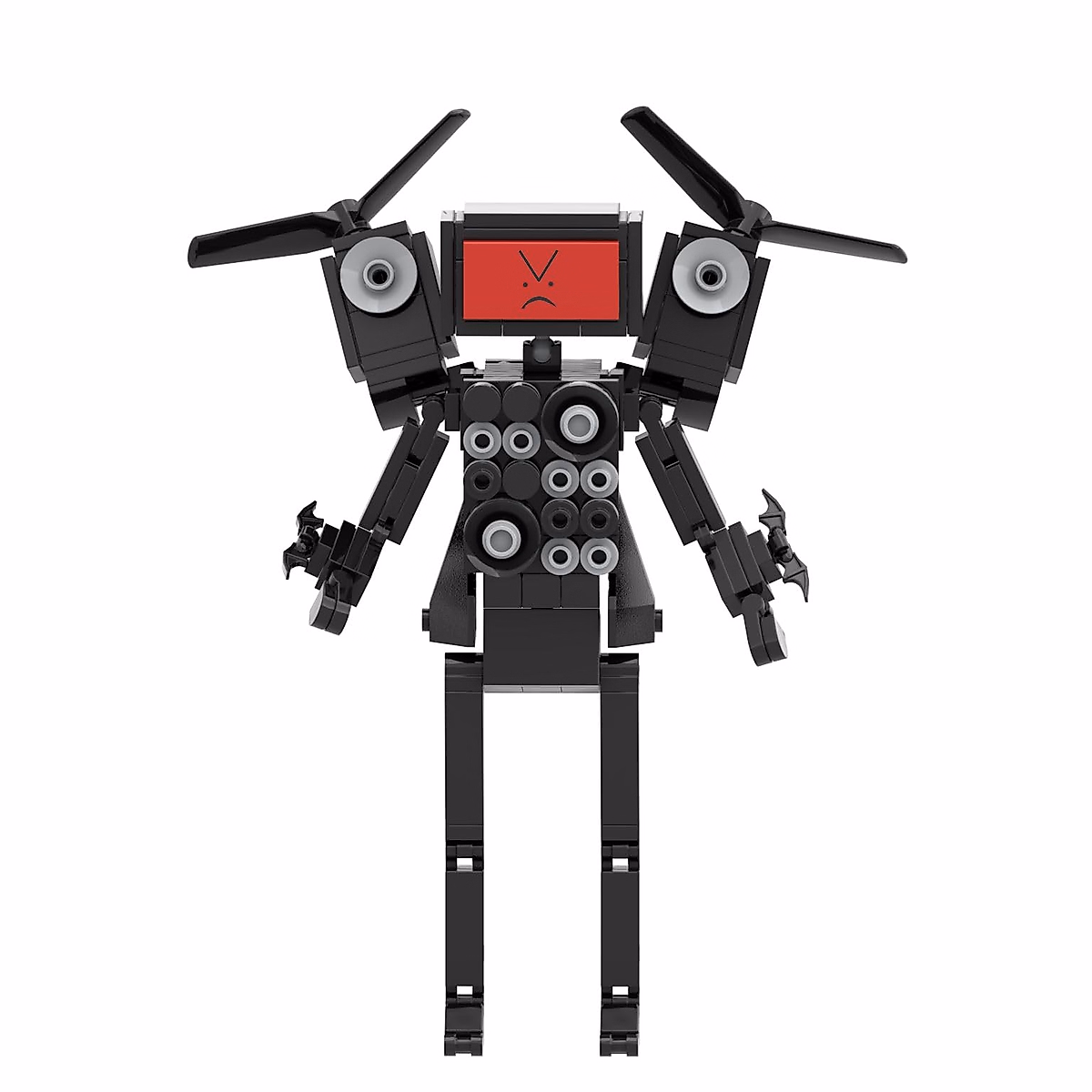 Mihjiot Skibidi Toilet Man Titan Skibidi Toilet Titan Tv Man Camera Man Titan Speakerman Toy Building Blocks Set Toy Ideas Toys Kids Toys Gift for Kids 6+ Boys or Girls (3 Pcs)