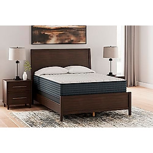 Signature Design by Ashley Hybrid 1200 12 Inch Firm Moisture Wicking Mattress with Charcoal-Infused Gel Memory Foam and Edge Support for Pressure Relief and Temperature Regulating, Queen