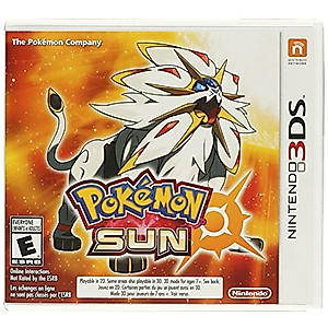 Pokemon Sun and Pokemon Moon Dual Pack - 3 Bonus First Partner Pokemon Figures (Nintendo 3DS)