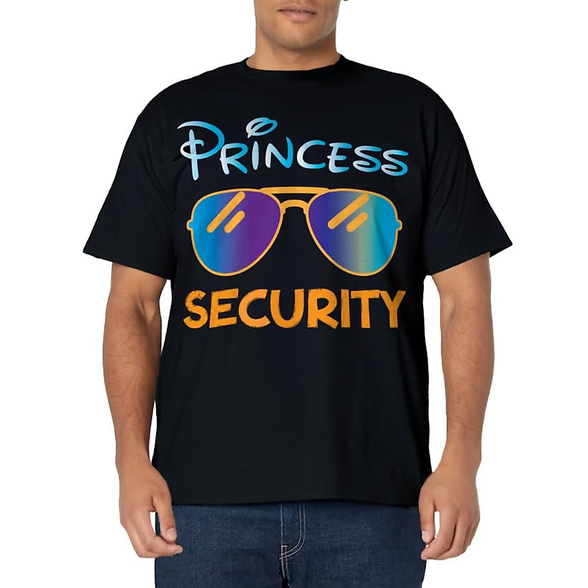 Princess Security Funny Birthday Halloween Party design T-Shirt