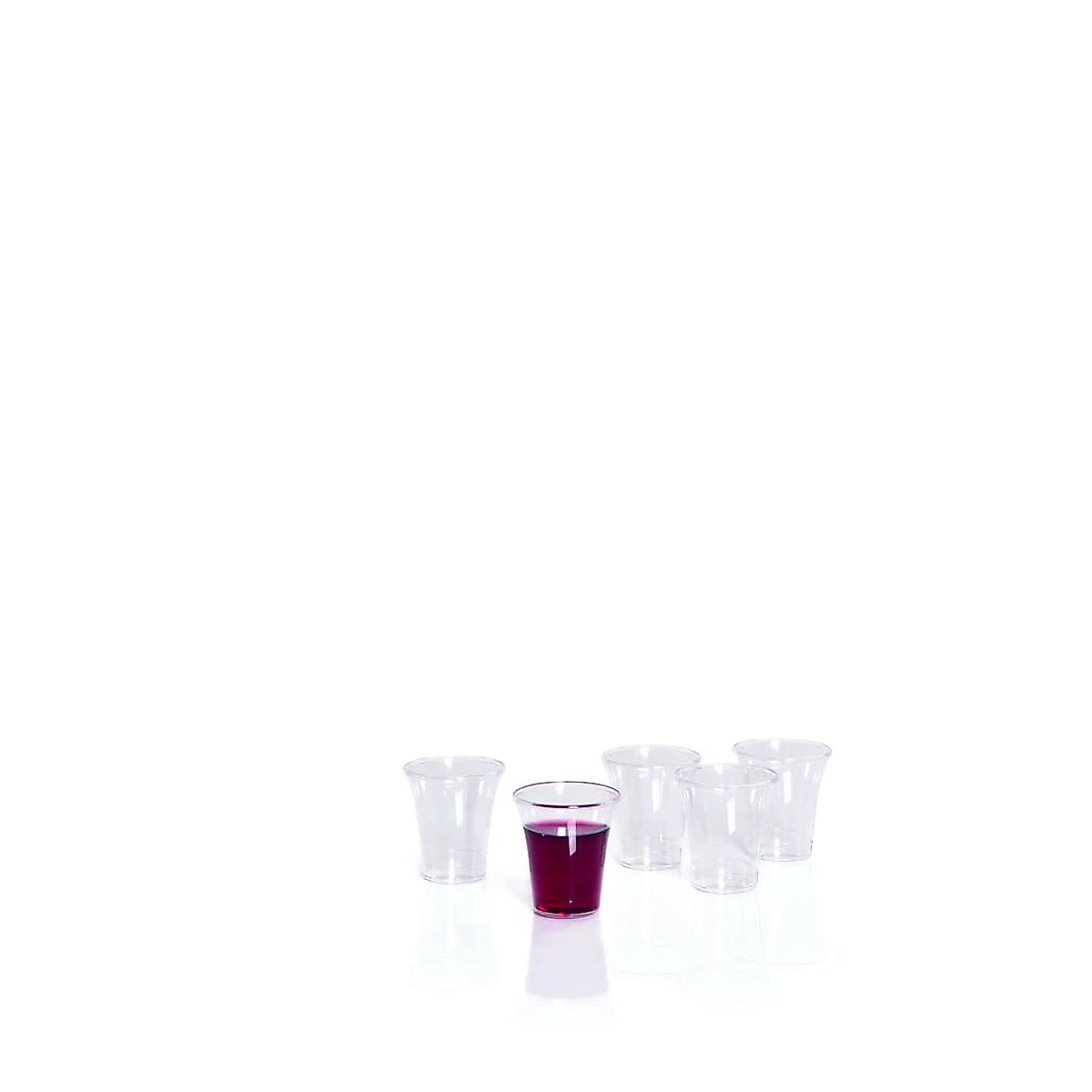 Broadman Church Supplies Plastic, Disposable, Recyclable Communion Cups, 1000 Count