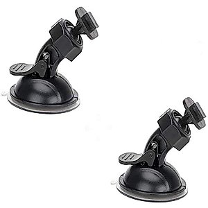 Dash Camera Suction Mount Cup Holder Vehicle Video Recorder Windshield & Dashboard for Yi Rexing V1P Dash Car DVR Camera GPS