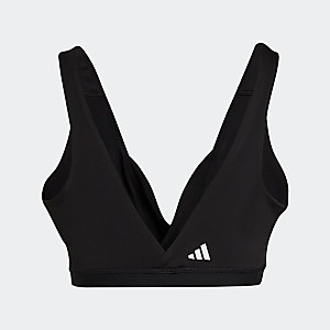 adidas Women's Yoga Essentials Studio Light Support Nursing Bra, Black, X-Large A-C