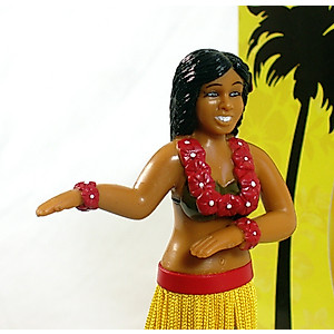 Accoutrements Dashboard Dancing Hula Girl Green