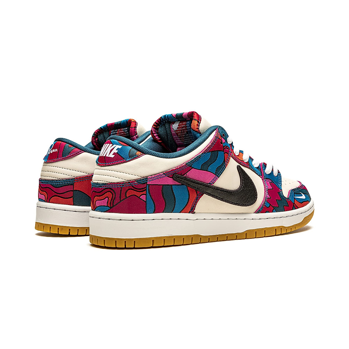 Nike Mens Dunk Low SB DH7695 600 Parra - Abstract Art - Size 11.5