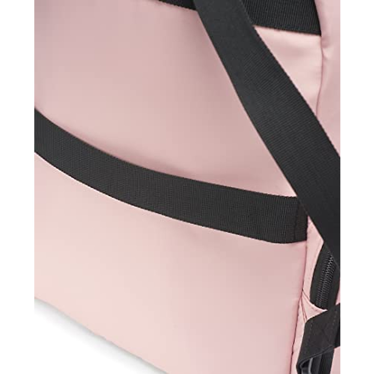 Calvin Klein Women's Basic Side Front Zipper Pocket Backpack, Mellow Rose, One Size