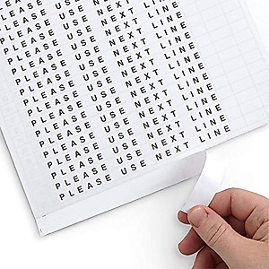 Blue Summit Supplies 125 Patient Sign in Sheets, HIPAA Compliant, Peel Off Adhesive Labels Carbonless 3 Part Forms with, for Privacy in Doctor, Medical, Dental Office, Blue, 125 Pack