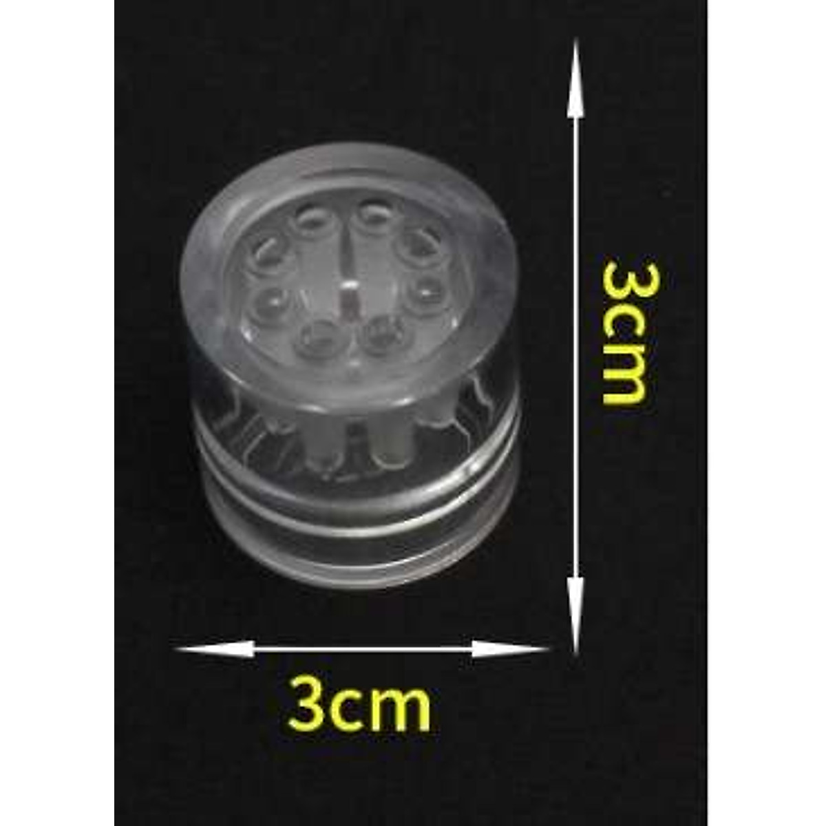 Planaria Trap Leech & Flatworm Trap/Catcher for Shrimp Tank or Aquarium by Awesome Aquatic (Combo 1 ea Glass 3 / Plastic 8 Hole)