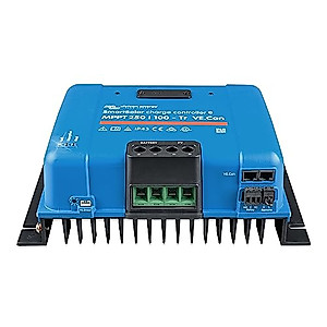 Victron Energy SmartSolar MPPT Tr VE.Can 250V 100 amp 12/24/36/48-Volt Solar Charge Controller (Bluetooth)