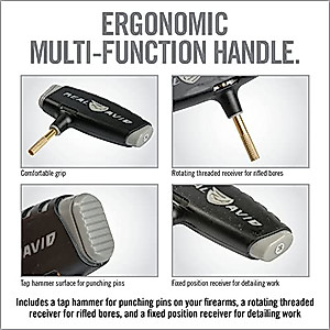 Real Avid Gun Boss Pro Universal - Cleaning Kit For All Guns 12 and 20 gauge shotguns, 45, 40, 357, 38, 380, 9MM, 30, 308, 7.62, 270, 7MM, 243, 260, 6.5MM, 223, 556 Model:AVGBPRO-U