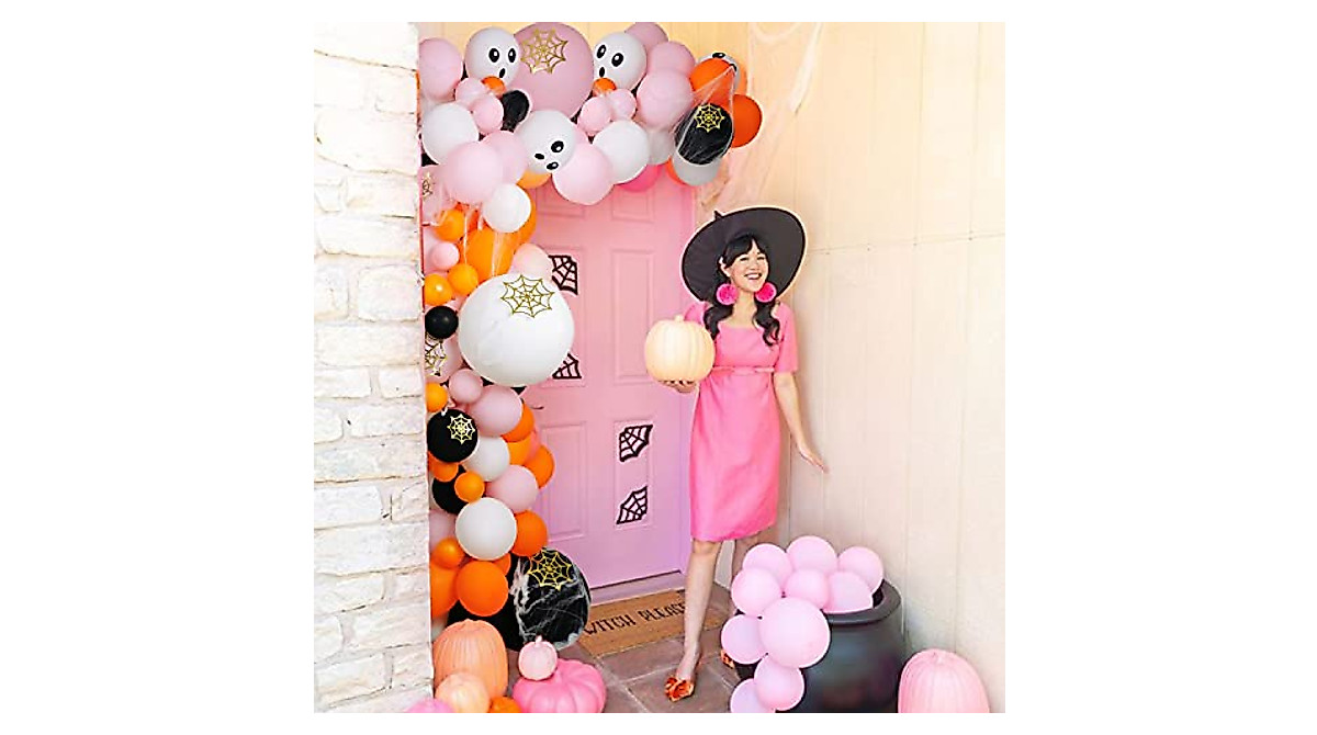 Halloween Balloon Arch Kit - 103Pcs Spooky Decor