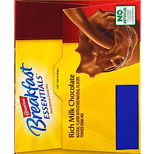 Carnation Breakfast Essentials Powder Drink Mix, Rich Milk Chocolate, 1.26 Ounce (Pack of 22), (Packaging May Vary)