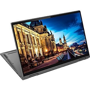 Lenovo Yoga C740 2-in-1 Laptop, 15.6" Full HD Touchscreen, Intel Core i5-10210U Quad-Core Processor, 8GB RAM, 1TB PCIe SSD, Backlit Keyboard, Wi-Fi, Windows 10 Home, Grey