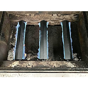 Votenli C2630A (4-Pack) S9123A (4-Pack) 17 3/4” Heat Plates and 15 13/16” Burners Replacement for Jenn Air Grill 720-0062, 720-0063, 720-0099, 720-0100, 720-0101, 720-0138, 720-0139, 720-0141
