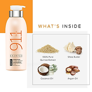 Biotop Professional 911 Quinoa Shampoo for Dry, Lifeless, and Damaged Hair 16.9 fl oz