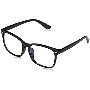 Amazon Essentials Unisex Blue Light & UV400 Blocking Glasses, Non Prescription