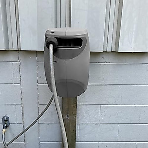 50ft Hose Retractable Hose Reel Gray