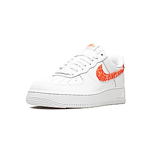 Nike Womens Air Force 1 Low DJ9942 102 Orange Paisley - Size 5W