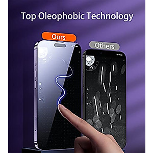 Corefyco Direct [3+3 Pack] Screen Protector for iPhone 14 Pro Max, 9H Tempered Glass and Camera Lens [Anti-Scratch] [Bubble Free] [Ultra HD]