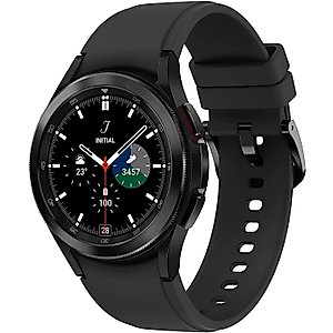 SAMSUNG Galaxy Watch 4 Classic 42mm Smartwatch with ECG Monitor Tracker for Health, Fitness, Running, Sleep Cycles, GPS Fall Detection, LTE, US Version, Black