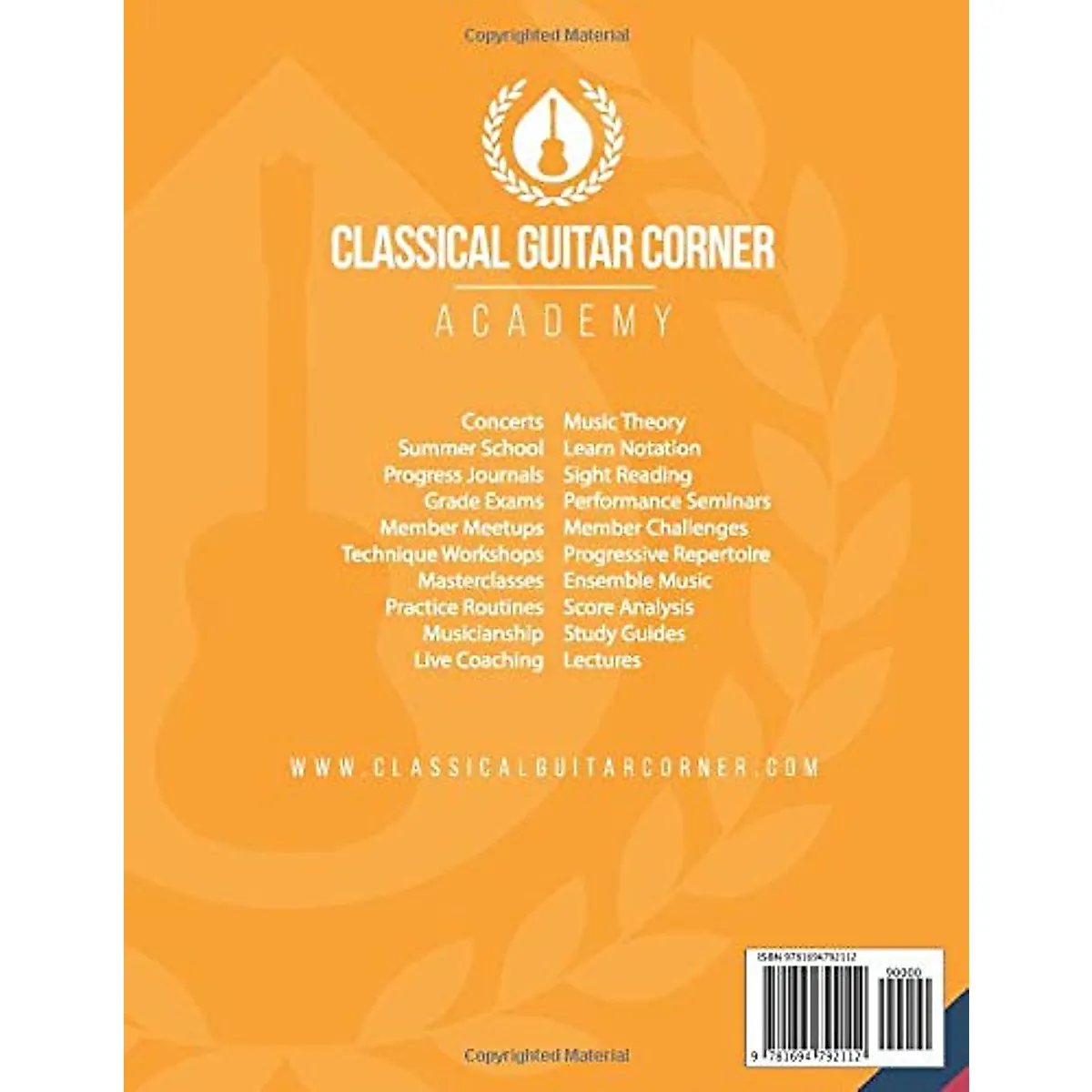 Graded Repertoire for Classical Guitar TAB Edition: Progressive Pieces from Beginner to Advanced