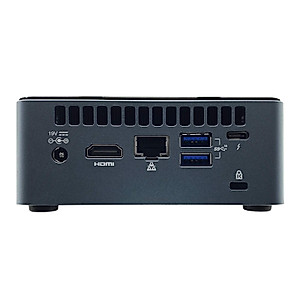 Intel PC NUC NUC10i7FNHN Mini PC/HTPC - 10th Gen Intel 6-Core i7-10710U up to 4.70 GHz CPU, 32GB DDR4 RAM, 512GB SSD, Wi-Fi + Bluetooth, Intel UHD Graphics, 4K Support, Windows 10 Pro