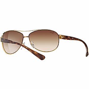 Ray-Ban Sunglasses - RB3386 / Frame: Gold Lens: Brown Gradient (63mm)
