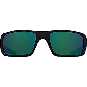 Oakley Crankshaft Sunglasses Black Ink/Jade Irid, One Size