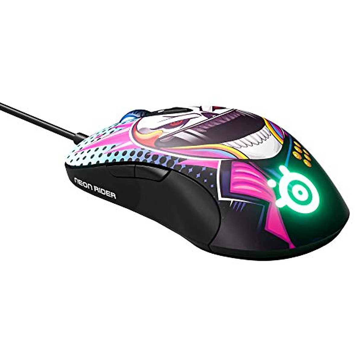 SteelSeries Sensei Ten - Gaming Mouse - 18, 000 CPI Truemove Pro Optical Sensor - Ambidextrous design - 8 Programmable Buttons - CS: GO Neon Rider Edition PC