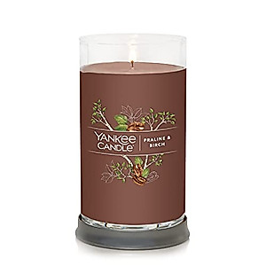 Yankee Candle Praline & Birch Signature Medium Pillar Candle, 14.25oz