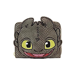 How to Train Your Dragon Toothless Cosplay Zip Around Wallet