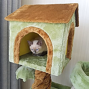 DHDM Cats Tree Cats Climbing Frame Cats Cats Litter Tree Tongtianzhu Climbing Frame House Pet Supplies
