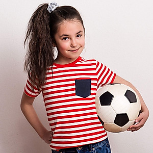 Syhood 16 Pieces Soccer Hair Scrunchies Soccer Hair Ties Elastic Sports Ball Bands Ponytail Holders Ties Accessories Graduation Gift for Girls Women Players Coaches Teams